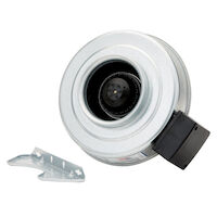 Fantech® FG6 Centrifugal Inline Fan, 120 V, 0.58 A, 6" Duct, 305 cfm ...