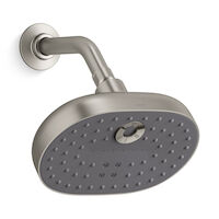 Kohler® 26290-G-BN Statement™ Oval Multifunction 1.75 gpm Showerhead w ...