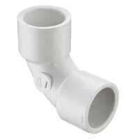 406-010S 1" Short Sweep 90 deg Elbow, Socket End Style, SCH 40, PVC ...