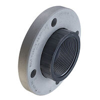 854-140 14" Flange, Van Stone, Socket w Glass Filled PVC Ring, CL 150 ...