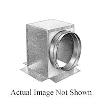 Snappy™ 1001-101066 Side Outlet Diffuser Box, 10x10 Steel | First Supply