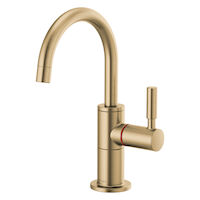 Brizo® Sol® Instant Hot Faucet w/ Arc Spout, Luxe Gold | First Supply