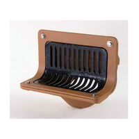 1510T03 90 deg Angle Grate Scupper Drain, 3" Outlet, IPS Thread ...