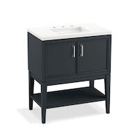 Kohler® 33578-ASB-1WX Winnow™ 30" Bathroom Vanity Set, Floor Mount ...
