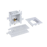 Moda™ 37383 1-Valve Fire-Rated Ice Maker Supply Box, Male CPVC Inlet, 1 ...