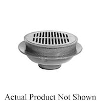 Zurn® Z541-4NH Heavy Duty Area Drain, 4" Outlet, No-Hub Outlet ...
