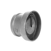 Z1091-3HB Backwater Flapper Valve, 3" Nominal, Hub End Style, Cast Iron ...