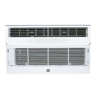 AJEQ12DWH PTAC Cooling and Electric Heat Unit, 12,000 Btu/hr Cooling ...
