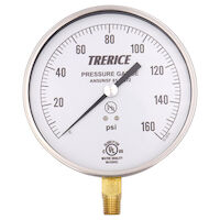 Trerice | 600CB4502LA30 Commercial Grade Contractor Pressure Gauge, 0 ...