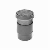ZN1400-4NH Light Duty Adjustable Floor Cleanout, 4" Cleanout, 5-1/8 ...