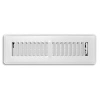 TRUaire 150MW02X10 2"x10" 2-Way Register, Multi-Shutter Damper, Steel ...