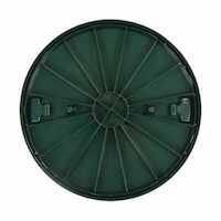 Polylok™ 3008-RC Riser Cover, HDPE, Green | First Supply