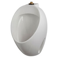 Gerber® GHE27900 Washout Spud Urinal, Layfayette™, 0.125 to 1 gpf Flush ...