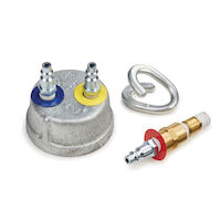 Cherne® 49028 Cap Conversion Kit w/ Quick-Disconnect Fittings | First ...
