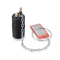 Cherne® 262038 Single-Size Remote Placement Plug With 1/8" Threaded ...