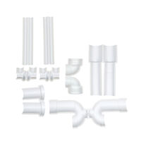 Dearborn® ADA105 Safety Series Universal P-Trap Full Cover Kit, Shore C ...