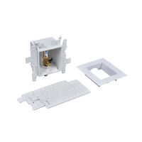 Oatey® 37390 Moda™ 1-Valve Fire-Rated Ice Maker Supply Box, Male CPVC ...