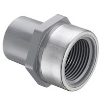 Spears® 878-012CSR Standard Adapter w/ Stainless Steel Collar, 1-1/4 ...