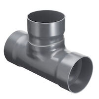 Spears® 4301-120 Duct Tee, 12x12x12, Bell Socket, PVC, Gray | First Supply