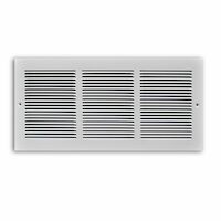 TRUaire 17318X08 18" x 8" Grille, 1-Way, 1/3" Stamped Louver, Steel ...