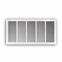 TRUaire 17330X14 30" x 14" Grille, 1-Way, 1/3" Stamped Louver, Steel ...