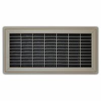 TRUaire™ 154R06X16 1-Way Heavy Duty Return Air Floor Grate w/o Damper ...