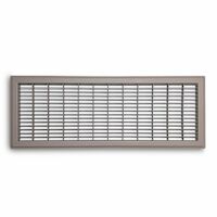 TRUaire™ 154R 08X24 1-Way Heavy Duty Return Air Floor Grate w/o Damper ...