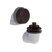 Watco® 901-LT-PVC-BZ Innovator® Bath Waste Half Kit w/ Oil Rubbed ...