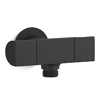Kohler K98355-BL Exhale Wall-Mount Handshower Holder with Supply Elbow ...