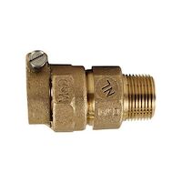 McDonald® 5141-168, 74753-22 Octagonal Straight Coupling, 1-1/2 in, -22 ...