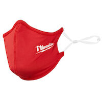 Milwaukee® Tool | Milwaukee® Tool 48-73-4227 2-Layer Face Mask, Red ...