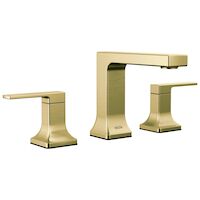 Delta Velum™ Two Handle Widespread Bathroom Faucet, Champagne Bronze ...