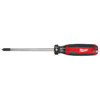 Milwaukee® Tool MT205Cushion Grip Screwdrivers, Slotted Demolition, #2 ...