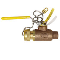Apollo™ 70-203-HC 2-Piece Ball Valve, 1/2", Solder, Bronze Body ...