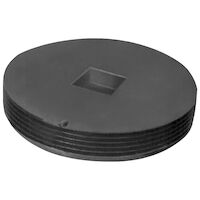 Zurn Elkay | CO2490-PV3 3" Threaded Countersunk Cleanout Plug, PVC ...