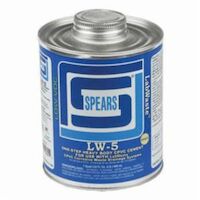 Spears® LabWaste™ LW5-020 1-Step CPVC Solvent Cement, 1 pt Container ...