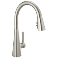 Delta Lenta™ Single-Handle Pull-Down Kitchen Faucet, Spotshield ...