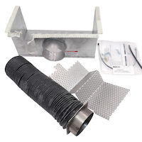 110019-05 Direct Vent Conversion Kit, 5-Section Gas Fired Induced Draft ...