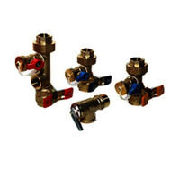 Navien GXXX002140 3 Valve Easy Plumb Kit, 3/4" Lead-Free Isolation ...