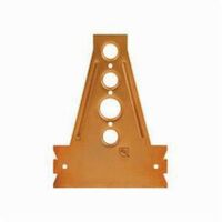 521-6415 Stub Out Bracket With Stud Guard, Steel, Copper Plated ...