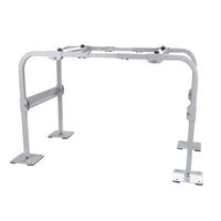 QSMS2401 Wide Adjustable Mini Split Stand, 34x23x3, 400 lb Capacity ...