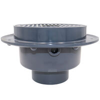 FatMax™ 860-4PS Large Capacity Floor Drain, 4" Outlet, Hub Connection ...