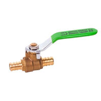 Matco-Norca™ 754PX05LF 1" 2-Piece Ball Valve, PEX End Style, Brass Body ...