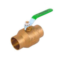 Matco-Norca™ 759C05LF 1" Ball Valve, C End Style, Brass Body, Full Port ...