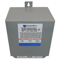 CentriPro® CB15412CR Control Box, 230 V, 1 ph, 1.5 hp 1.1 kW | First Supply