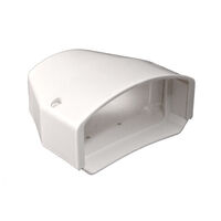 RectorSeal® 3CGEND Cover Guard End Cap Line Set Cover, 3 in, White ...