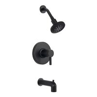 Gerber D511030bstc Amalfi 1h Tub Shower Trim Kit W Diverter On Spout