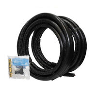 8205 1/4" Liquid Line x 3/8 Suction Line 35' Mini Line Set Kit with 1/2 ...