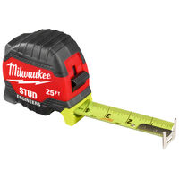 Milwaukee® Tool 48-22-1425E STUD™ Tape Measure with Engineer Scale, SAE ...