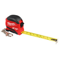 Milwaukee® Tool 48-22-1706 Keychain Tape Measure, SAE & Metric, 2m/6ft ...